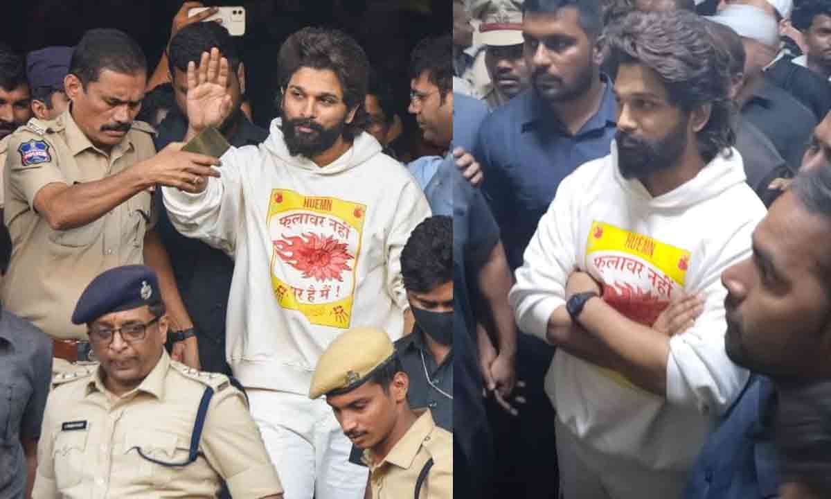 Allu Arjun Speaks Out After Release from Jail in Pushpa 2 Stampede Case ...