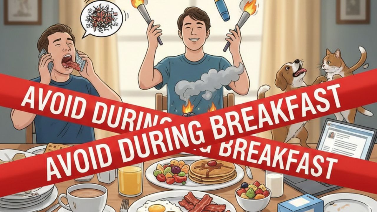 4 Things You Must Avoid During Breakfast