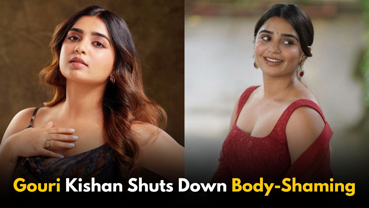 Gouri Kishan Shuts Down Body-Shaming at Press Meet