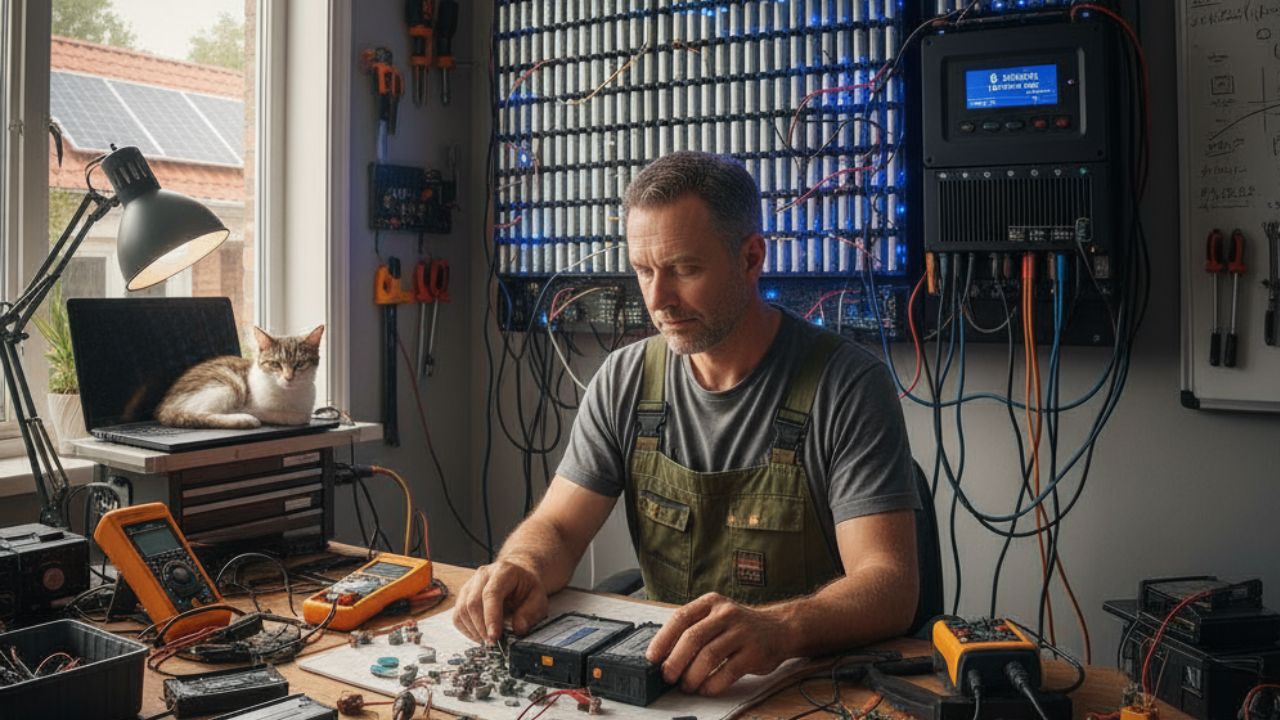 Genius Who Turned Laptop Batteries Into 8 Years Of Home Power