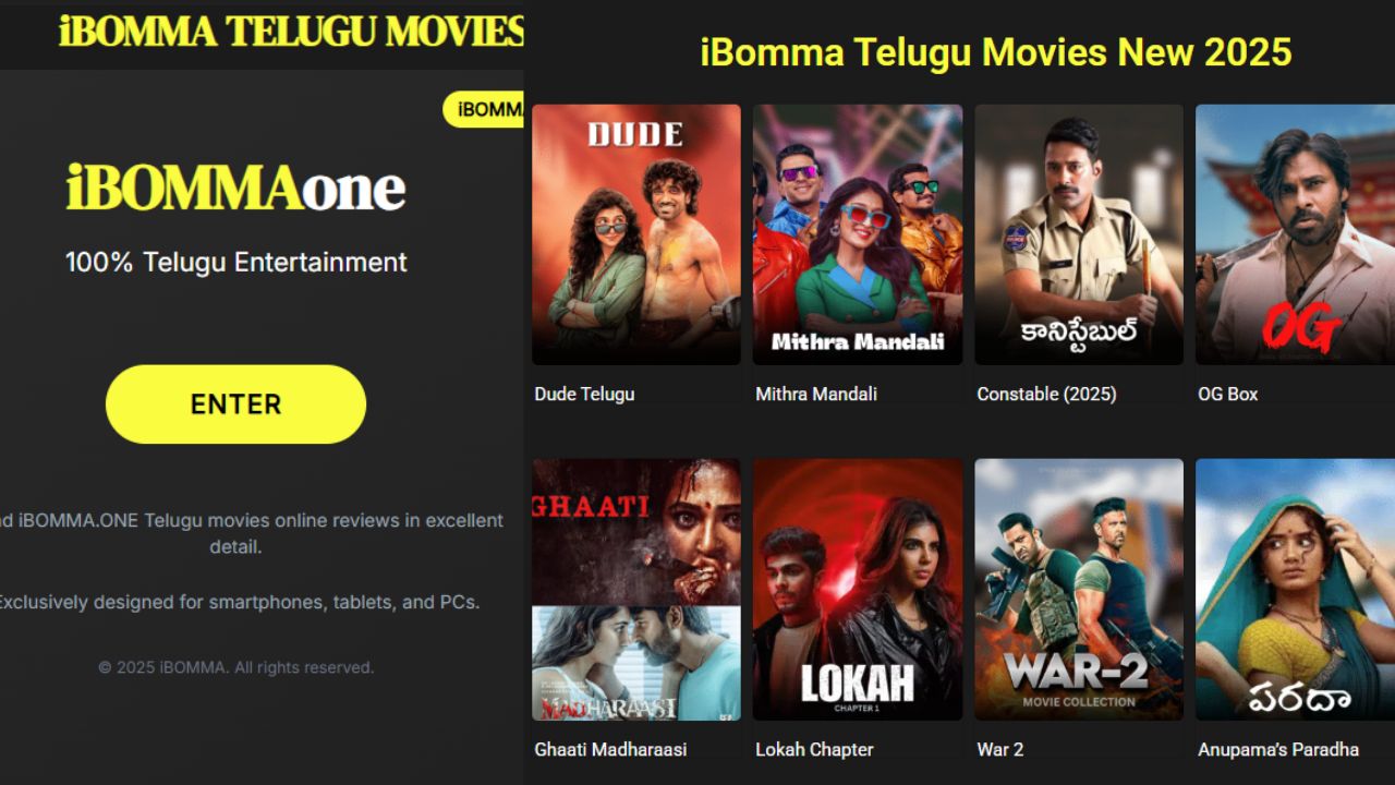 New iBomma Piracy Site Emerged: Everything About iBomma One