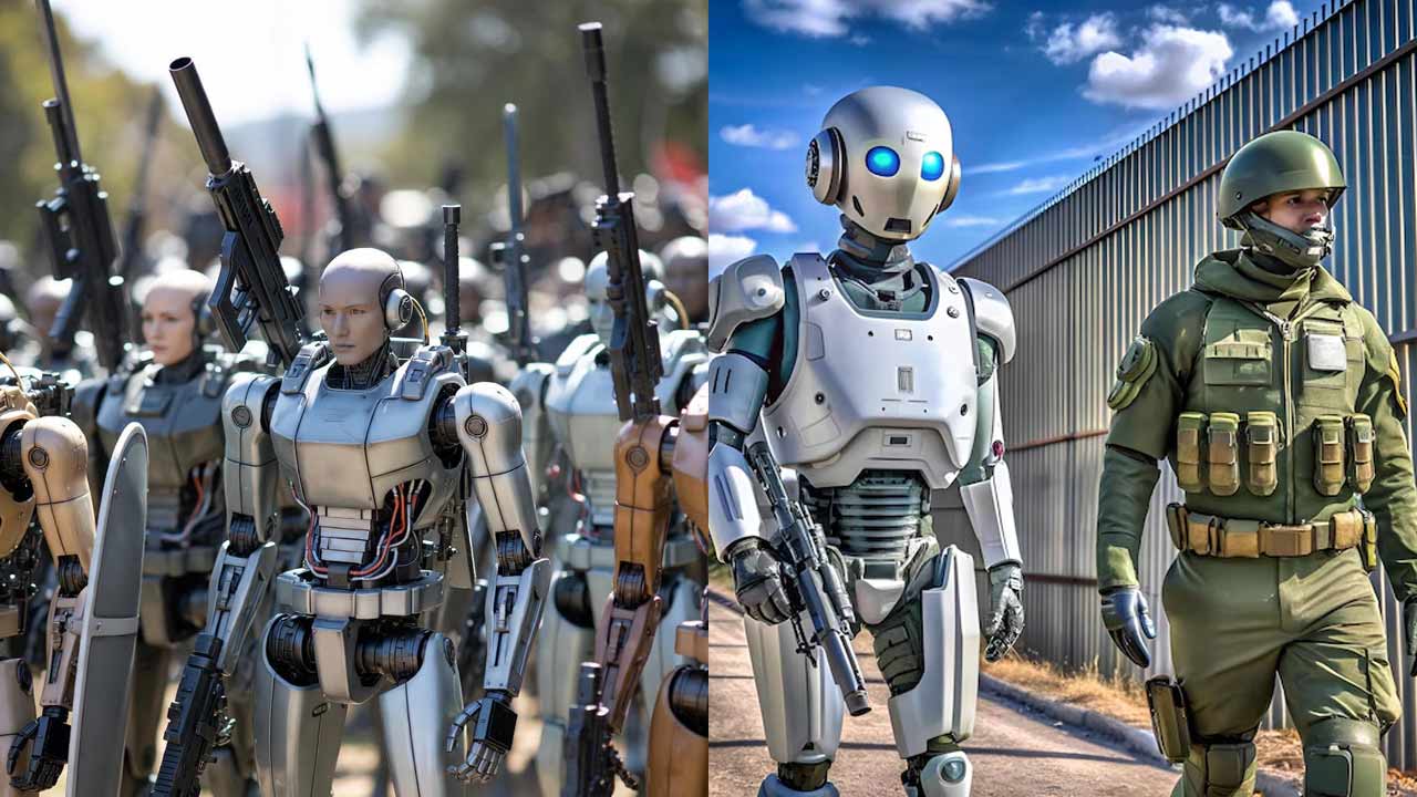 Robots Will Guard the Border and Replace Their Own Batteries