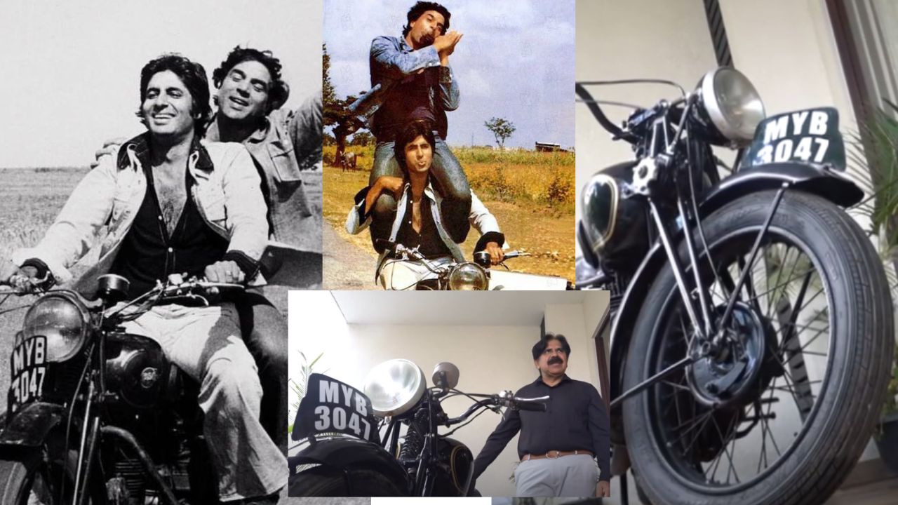 Amitabh–Dharmendra’s Sholay Bike Now Owned by Ex-IAS Officer